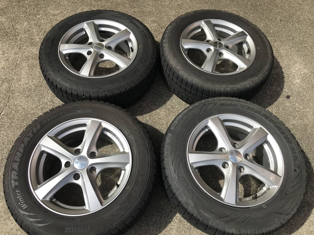 Yahoo!オークション - 2310-BS12 RIVAZZA 15in 6.5J +53 PCD114.3 5H ...