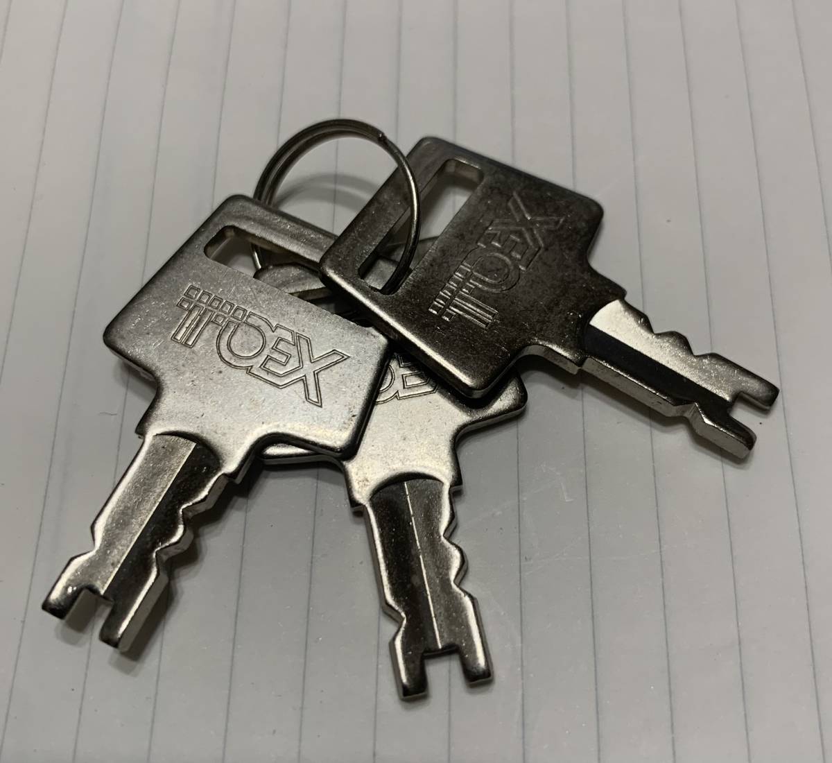 Yahoo!オークション - TOEX 門扉・伸縮門扉 鍵(キー×3本)