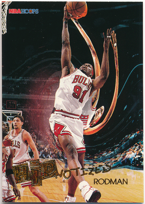 Yahoo!オークション - Dennis Rodman NBA 1996-97 Skybox Hoops Hipnot...