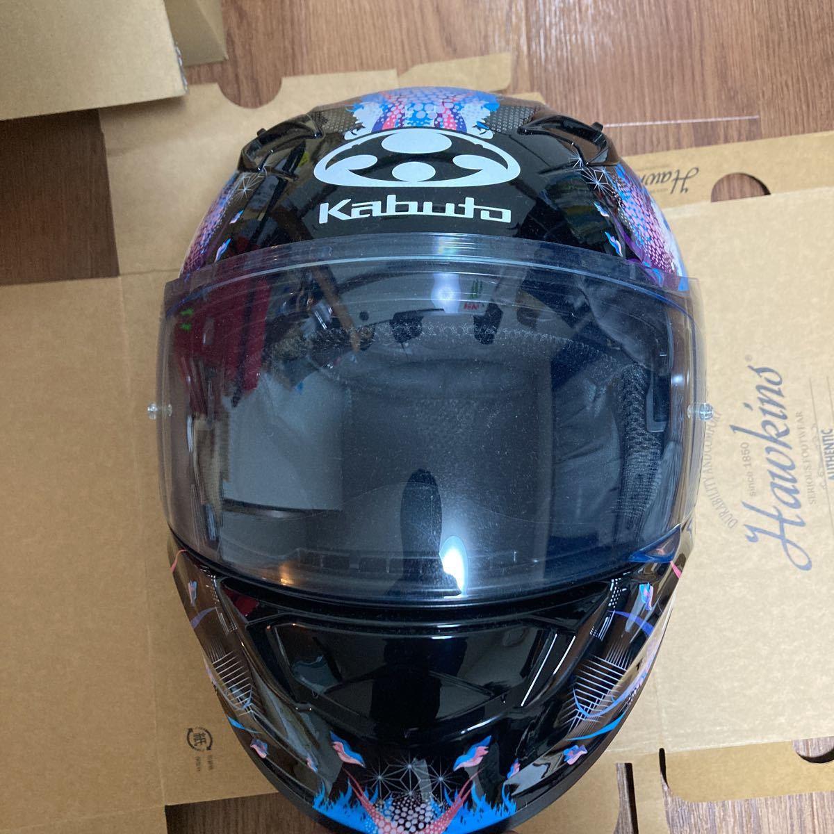 Yahoo!オークション - 美品 OGK KABUTO KAMUI-3 LEIA 黒