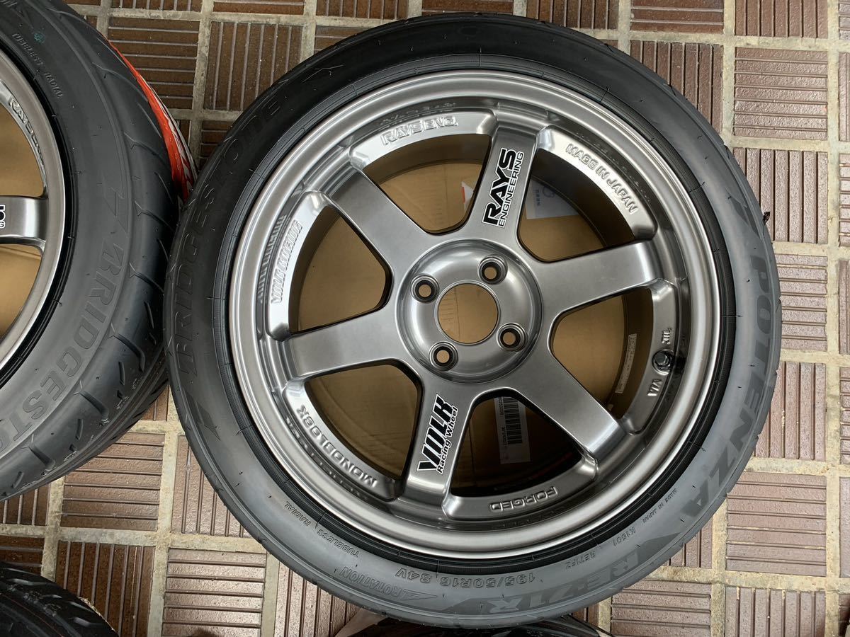 Yahoo!オークション - RAYS TE37 MTE37 8J +25 4穴 ロードスター ND NA...