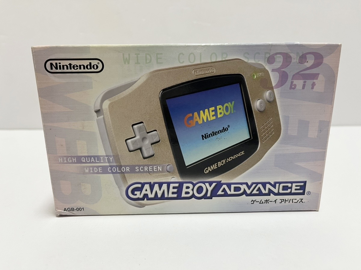 代購代標第一品牌－樂淘letao－【GBA】ゲームボーイアドバンス 本体 ゴールド