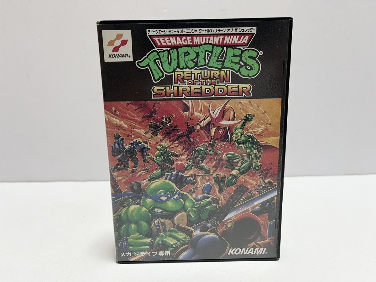 Yahoo!オークション - 【MD】TMNT リターンオブザシュレッダー 国内正...