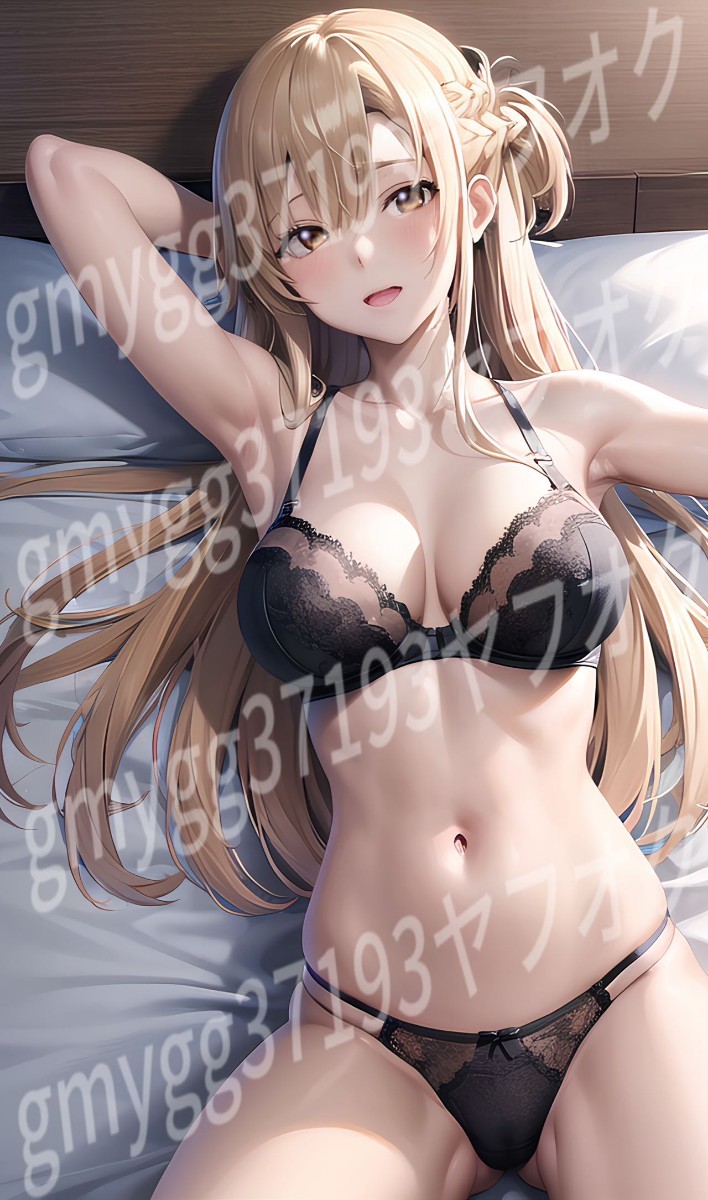 代購代標第一品牌－樂淘letao－【高画質・高級光沢紙】アスナ #A4ポスター#アートイラスト 同人 M43