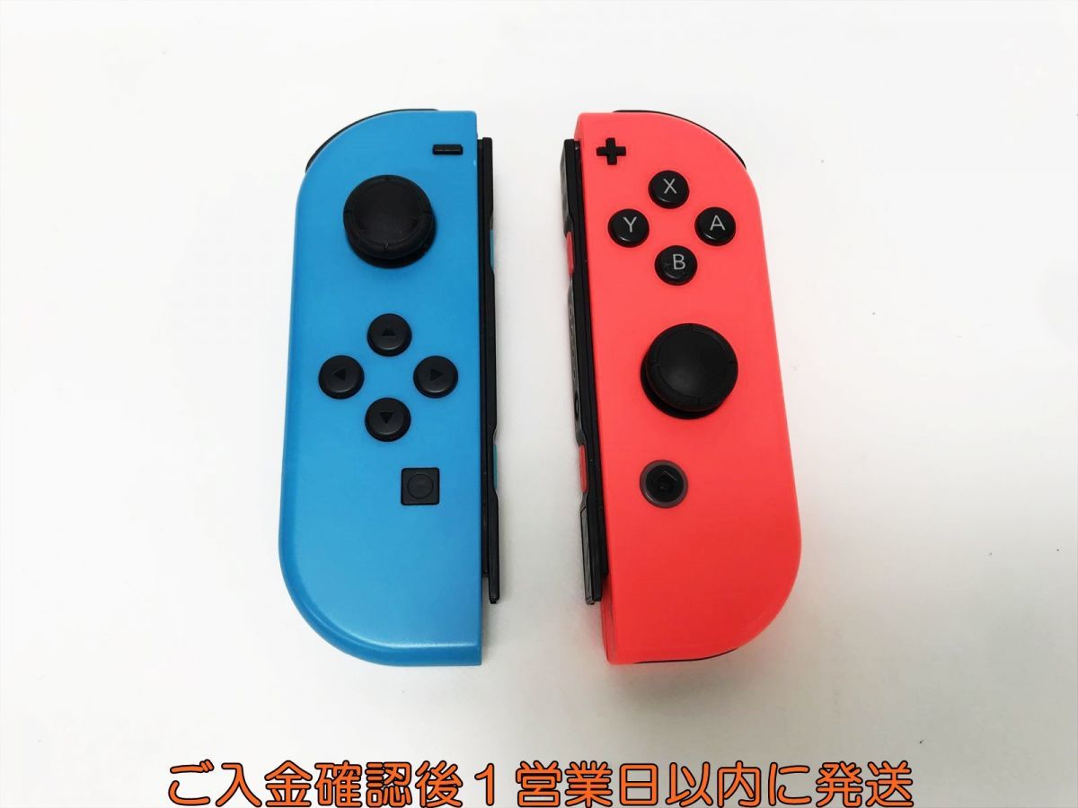 1円 Nintendo Switch Joy-Con 左右セット ネオンブルー/ネオンレッド 未検品ジャンク スイッチ ジョイコン H06-094yk/F3(ニンテンドースイッチアクセサリー ...
