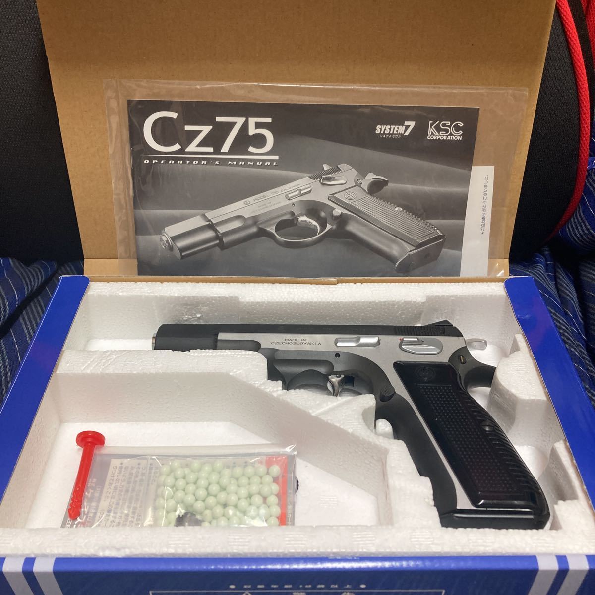 Yahoo!オークション - KSC cz75 2nd デュアルフロスト限定品 ガスブロ...