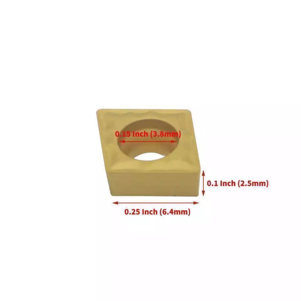 バイトホルダー CCMT060204 チップ 刃 替刃 交換用チップ 交換チップ 旋盤 バイトホルダ スローアウェイバイト｜代購幫