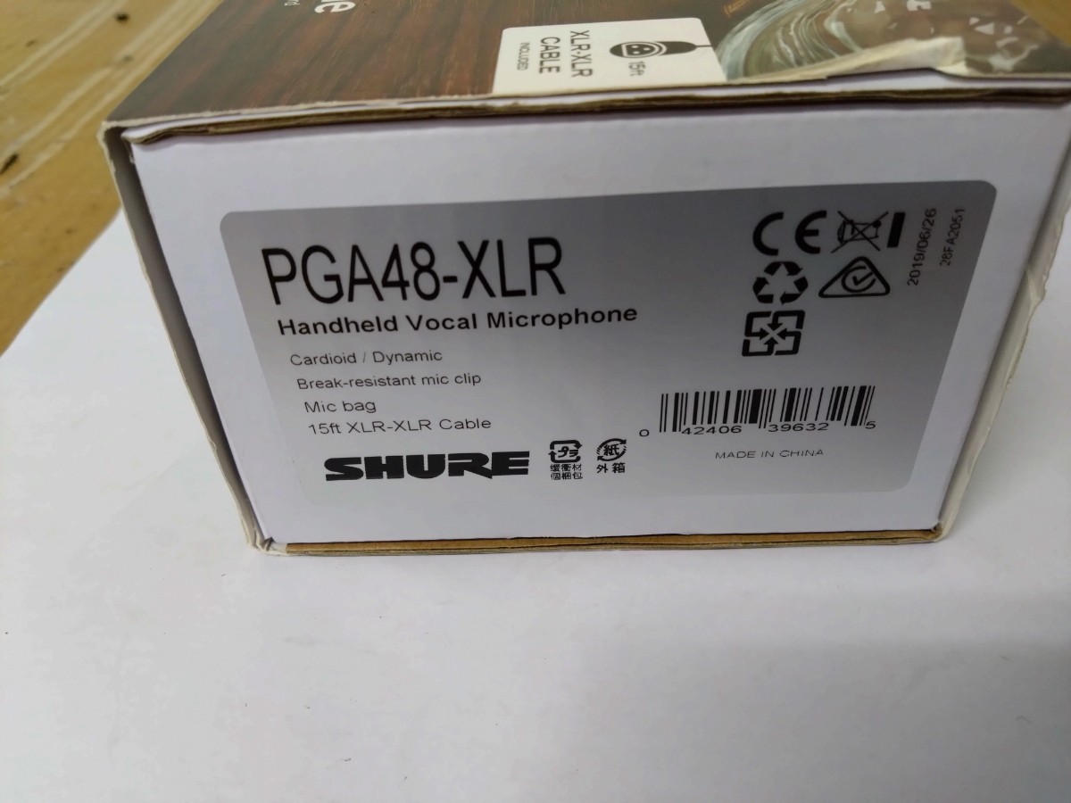 Yahoo!オークション - SHURE PGA48-XLR