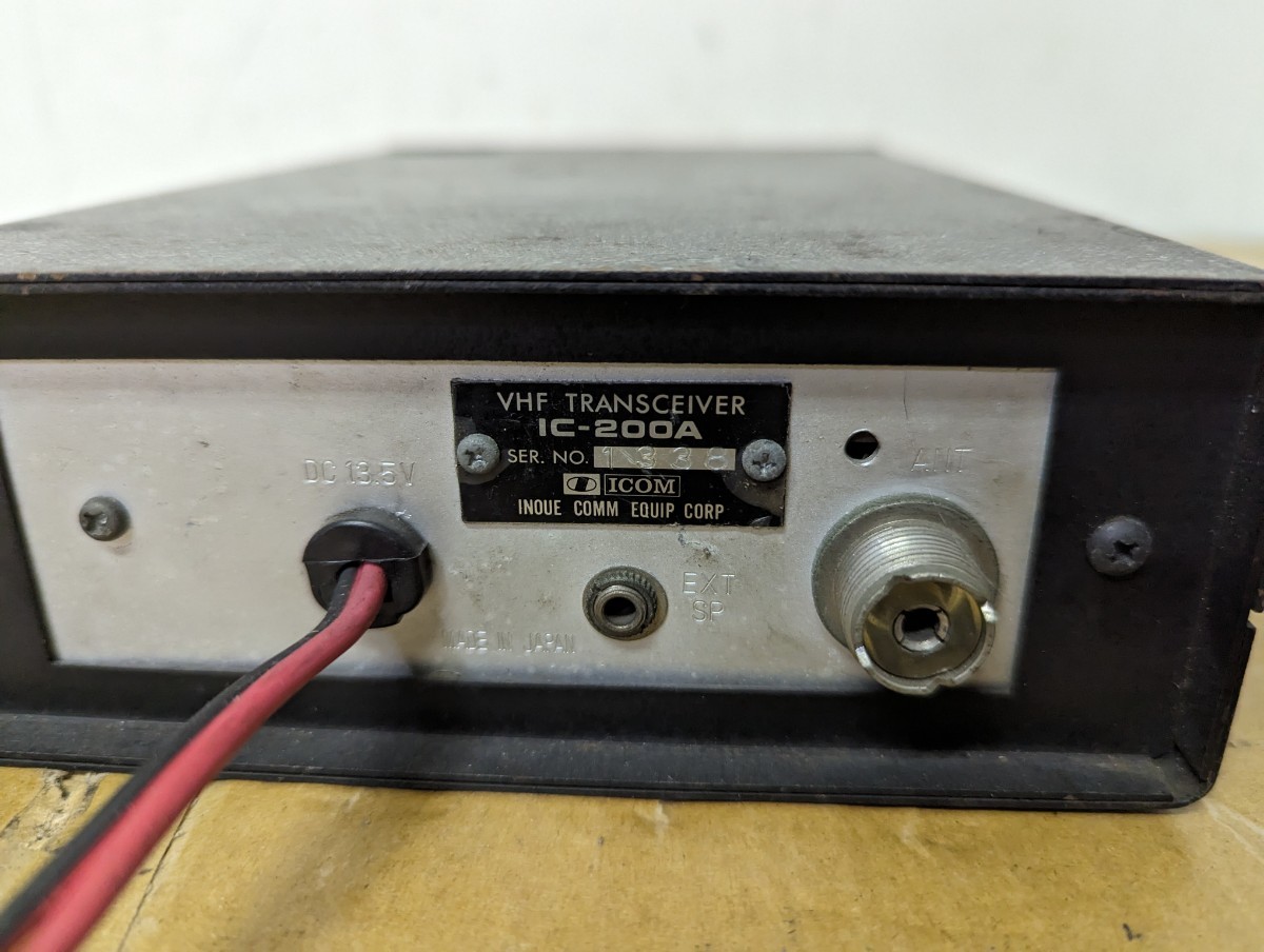 Yahoo!オークション - ICOM IC-200A