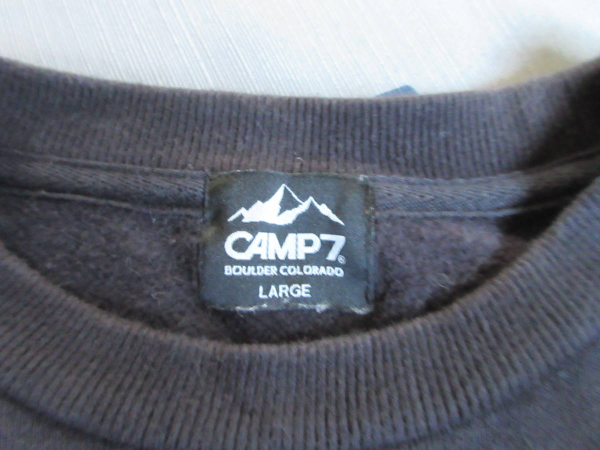 Yahoo!オークション - CAMP7 トレーナー サイズL N-16