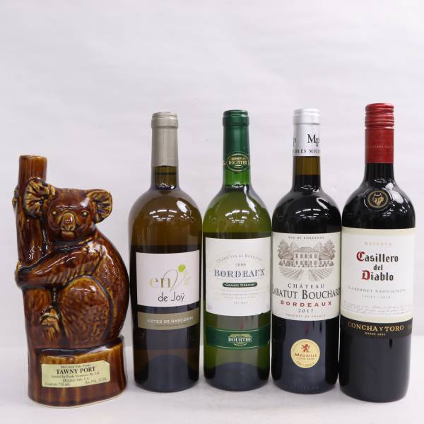 Yahoo!オークション - 【5本セット】ワイン各種（シャトー ラバチュー ...