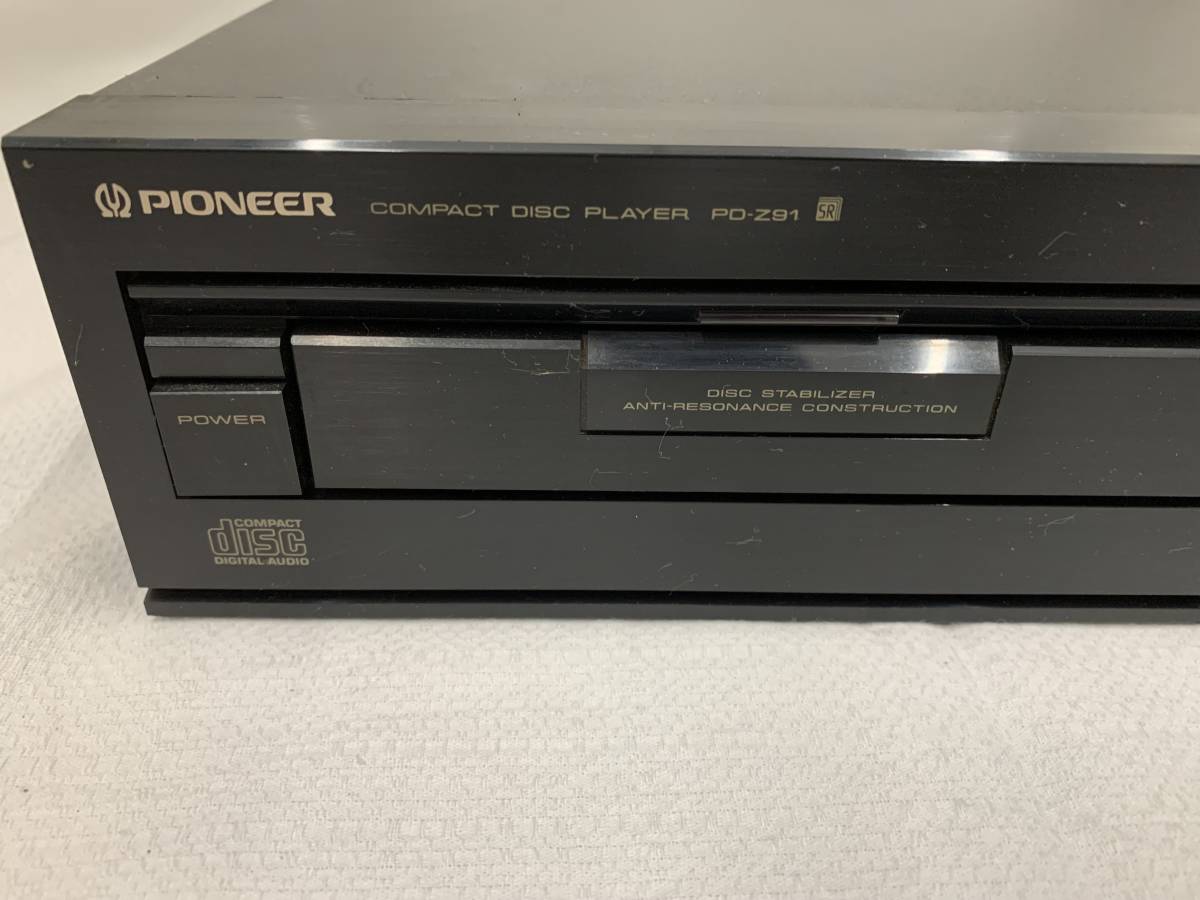 Yahoo!オークション - 【通電OK】 pioneer パイオニア CDデッキ PD-Z91