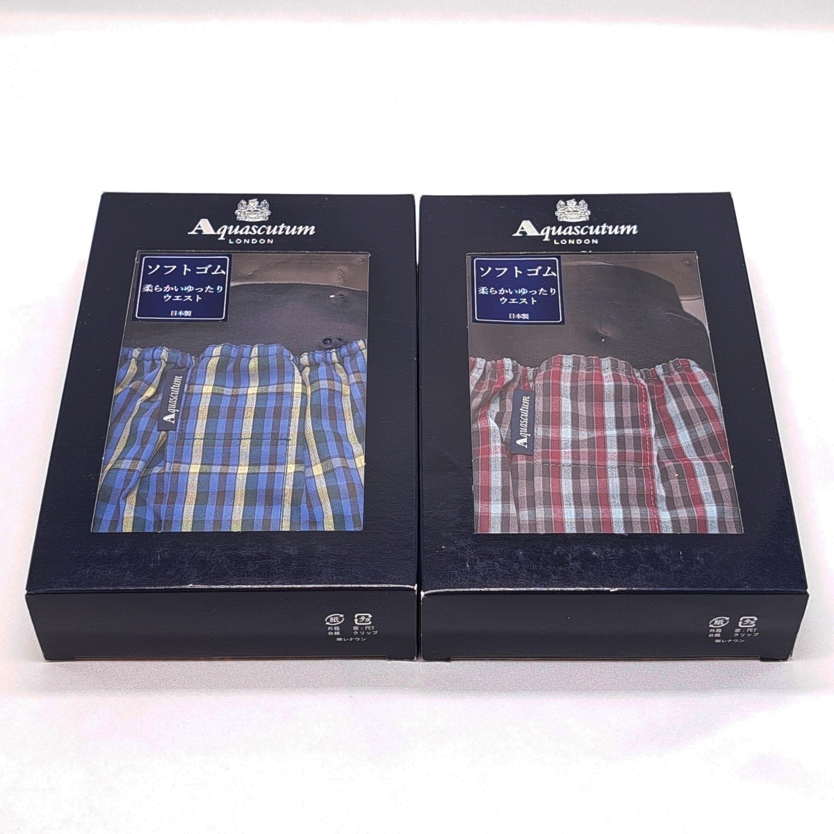 Yahoo!オークション - Aquascutum アクアスキュータム トランクス AT2 ...