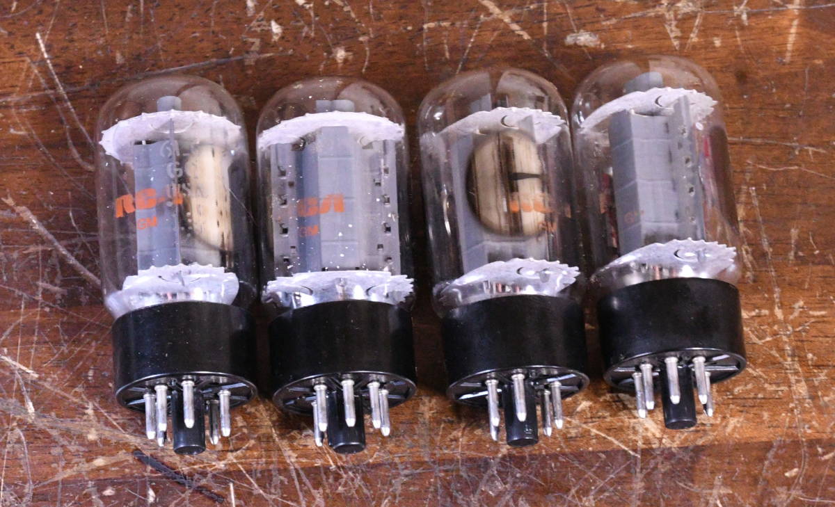 Yahoo!オークション - RCA製 6L6真空管x4本 音出し確認済み