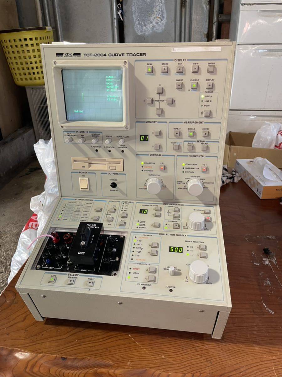 F78 KDK コクヨ TCT-2004 カーブトレーサー 動作確認：通電チェックのみ https://youtu.be/apMFoudc0EI si=N0Kk0k1G6qUELq6y(その他 ...