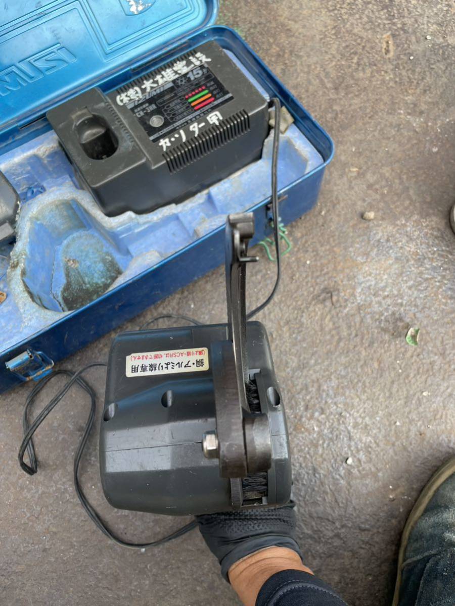 Yahoo!オークション - F98 ジャンク品 IZUMI 充電式ケーブルカッタ REC...