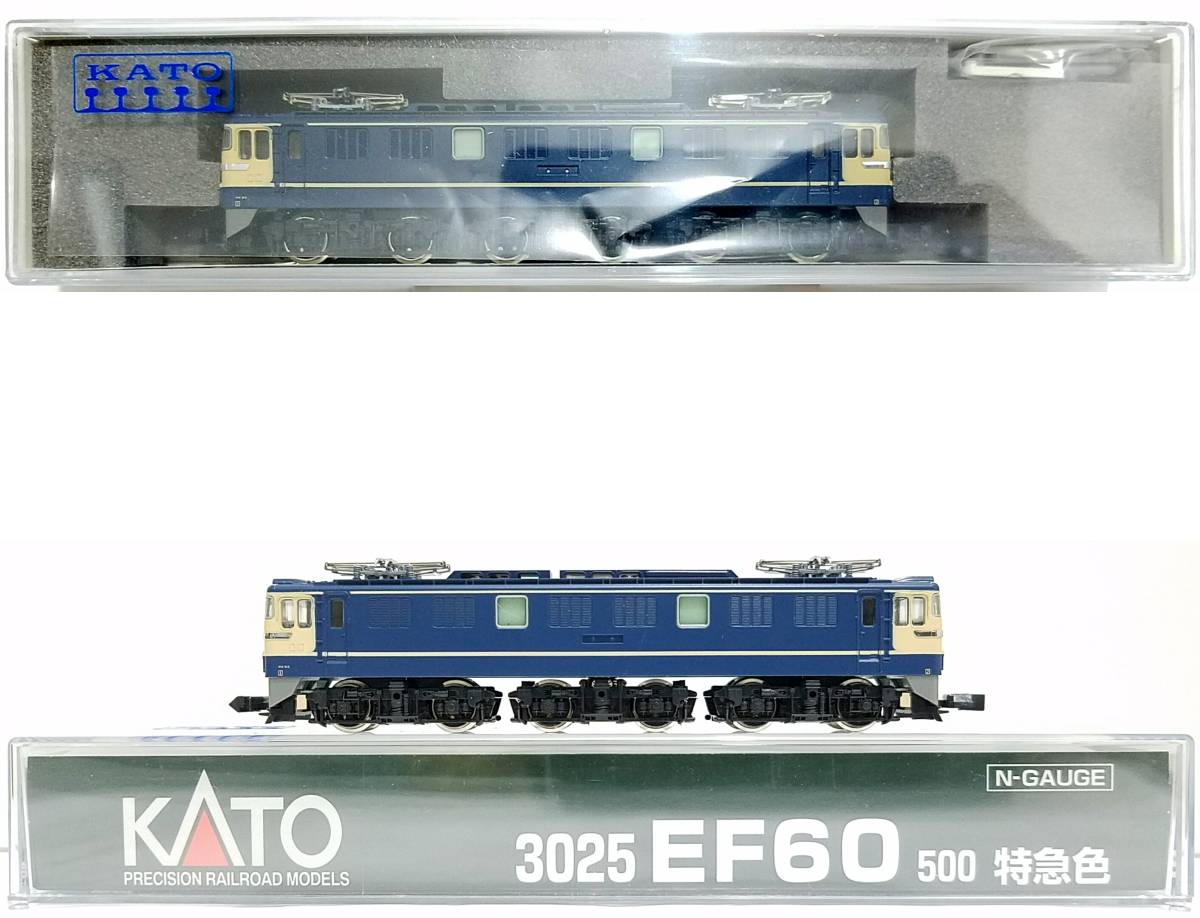 Yahoo!オークション - 送料520円~新品同様品②KATO 3025 EF60 500 特急...