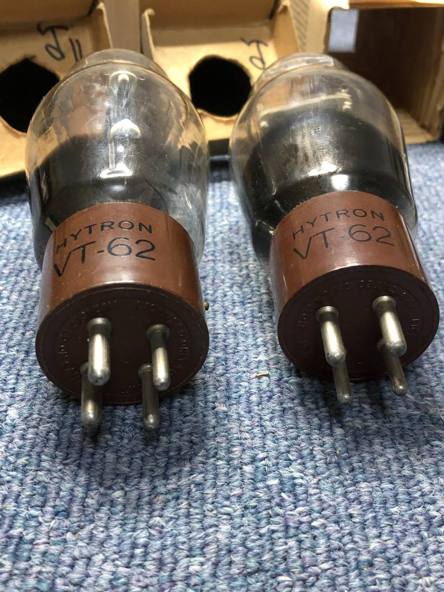 Yahoo!オークション - HYTRON真空管 VT-62/801（その2） 2本 NOS管...