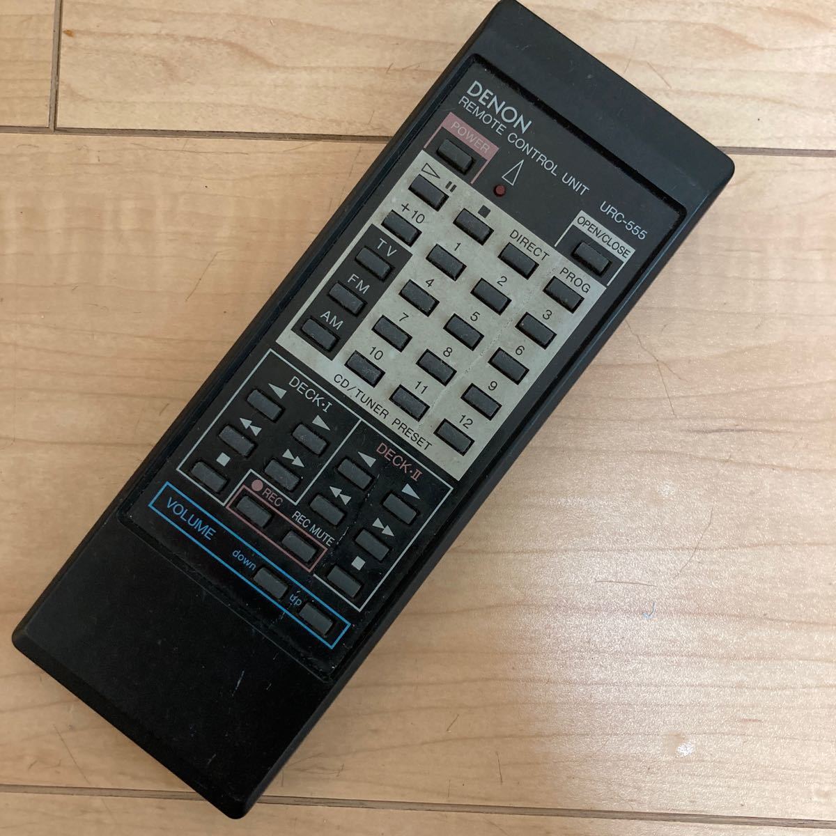 Yahoo!オークション - DENON デノン URC-555 リモコン 裏蓋なし