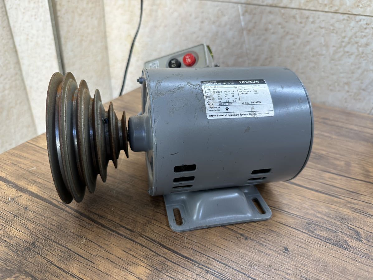 Yahoo オークション 「b4 7」hitachi 日立 Induction Motor Efou Kt