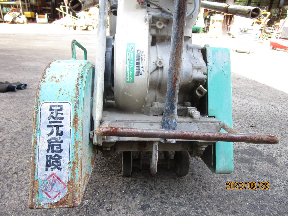 Yahoo!オークション - 油谷 №9290 コンクリートカッター ロードカッタ...