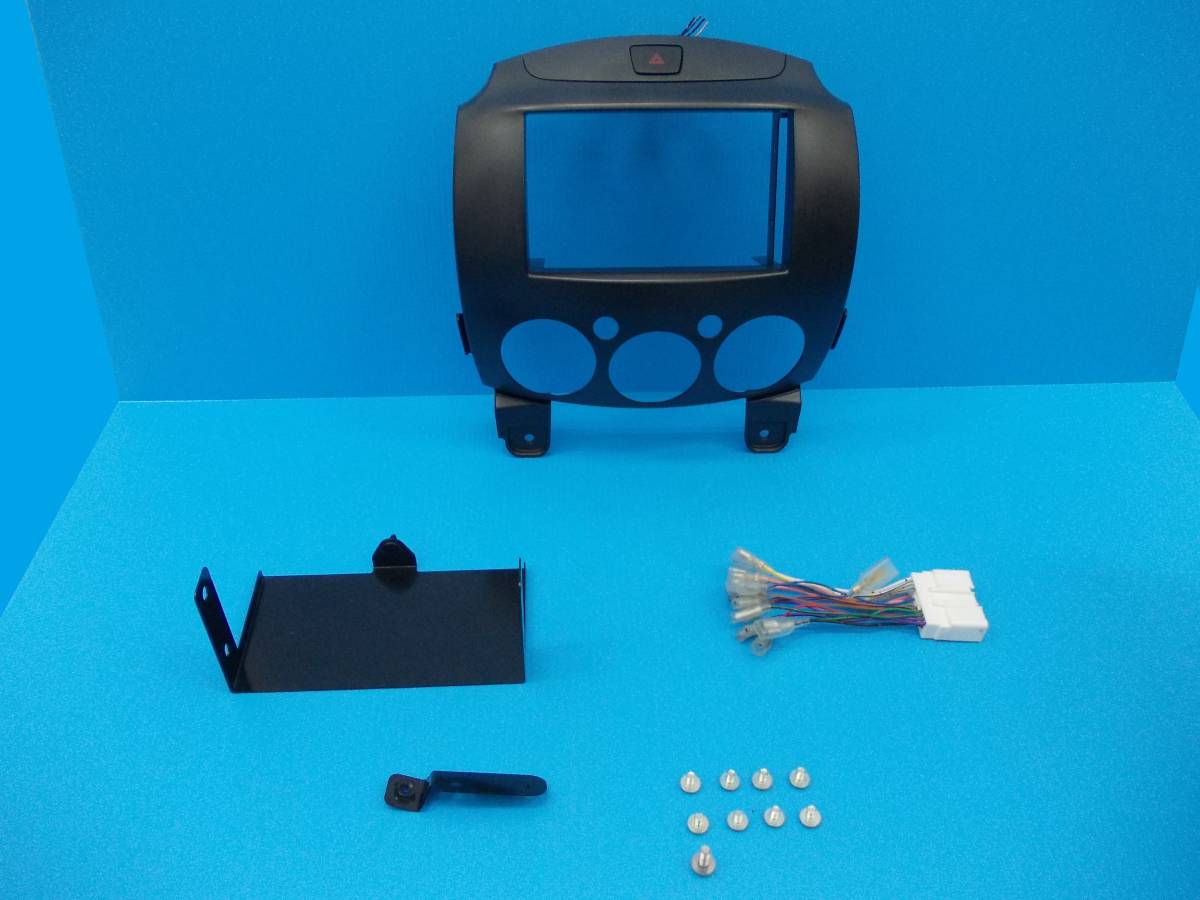 DE3FS/デミオ オーディオパネル_オーディオ枠 ステー ネジ 変換ハーネス付き(マツダ用)｜売買されたオークション情報、yahooの商品情報をアーカイブ公開 - オークファン（aucfan ...