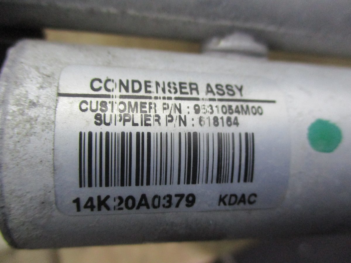 Yahoo!オークション - 即決 ソリオ MA15S コンデンサー 純正 95310-54M...