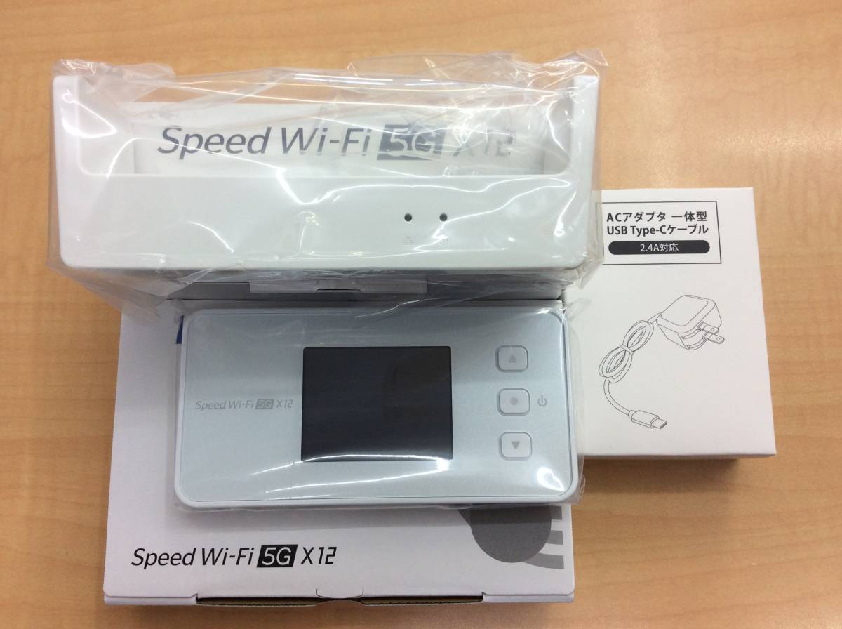 Yahoo!オークション - #7964 新品未使用 NEC Speed Wi-Fi 5G X12 NAR03...