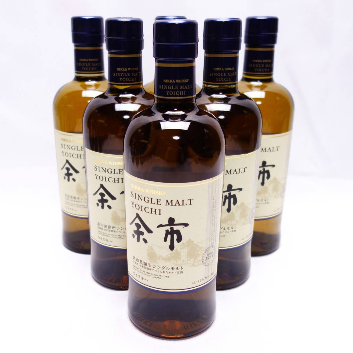 Yahoo!オークション - 【T88】未開栓/余市/シングルモルト/6本セット/7...