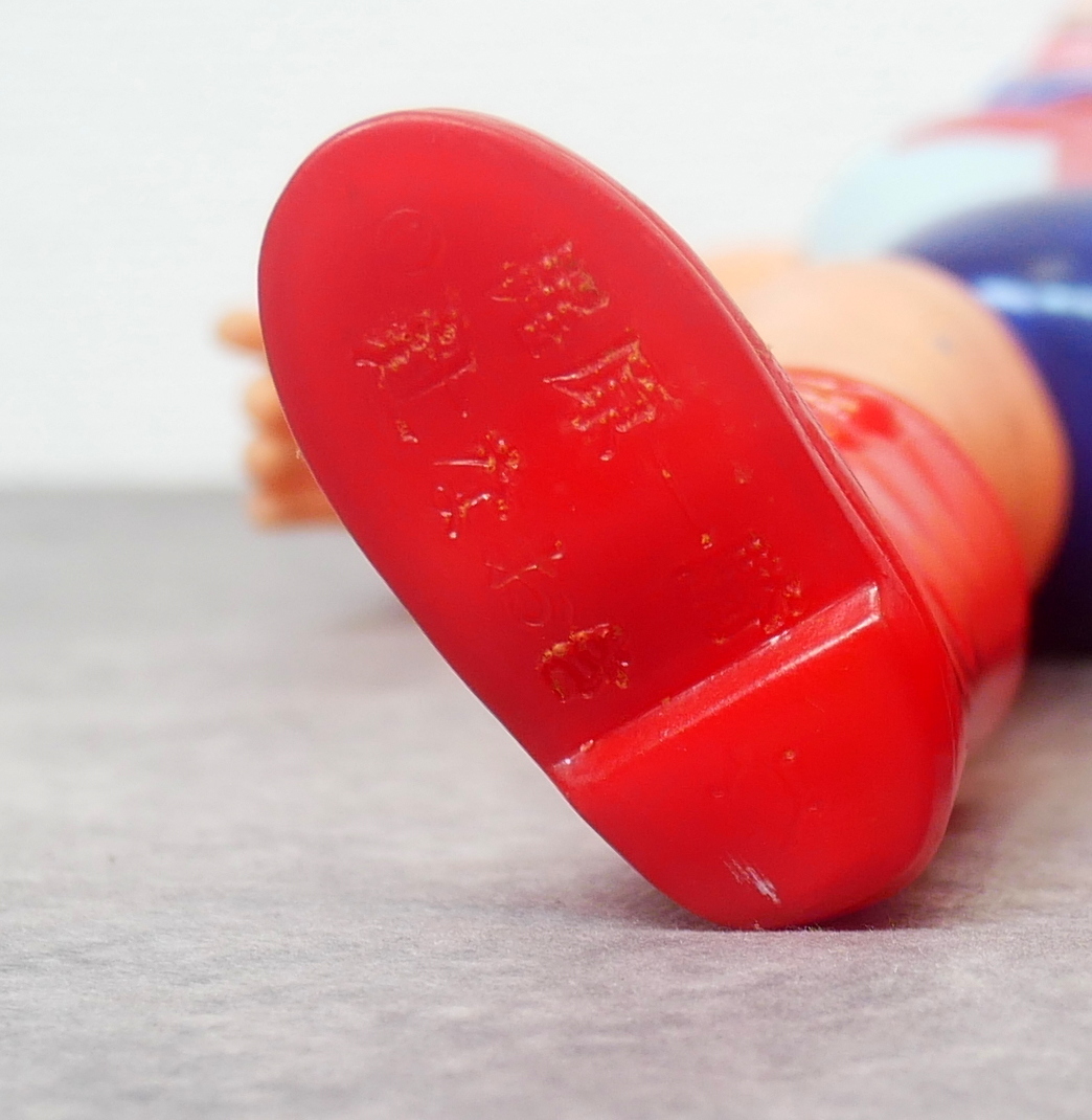 Yahoo!オークション - (R509-B64)当時物 ソフビ タイガーマスク ゴル...