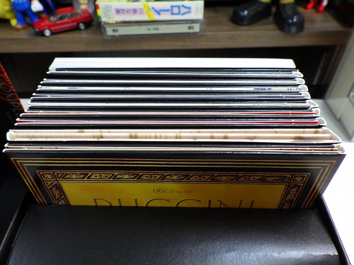 Yahoo!オークション - 緑3｜ 20CD-BOX 「V.A. PUCCINI COMPLETE OPERAS...