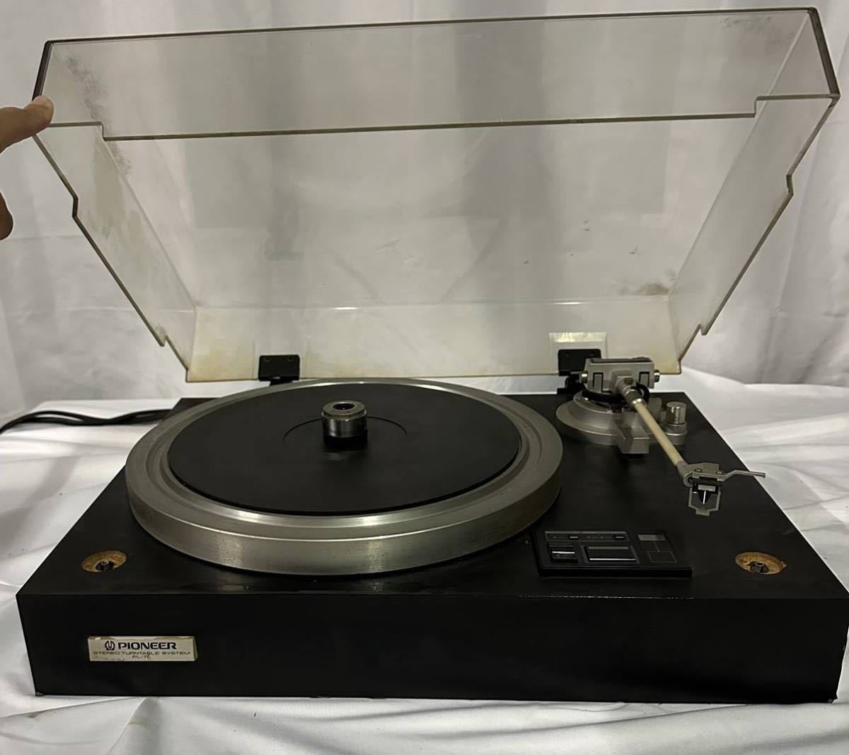 Yahoo!オークション - Pioneer レコードプレーヤー PL-7L 通電確認済
