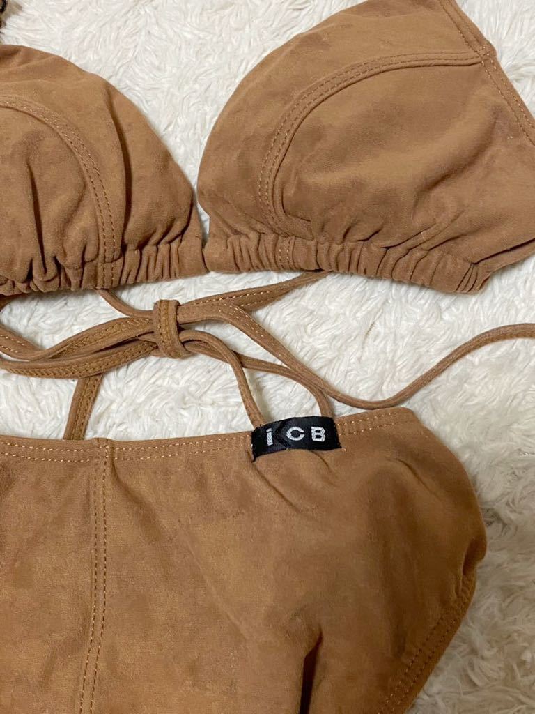 Yahoo!オークション - ICB 水着 ブラウン サイズ9号 美品