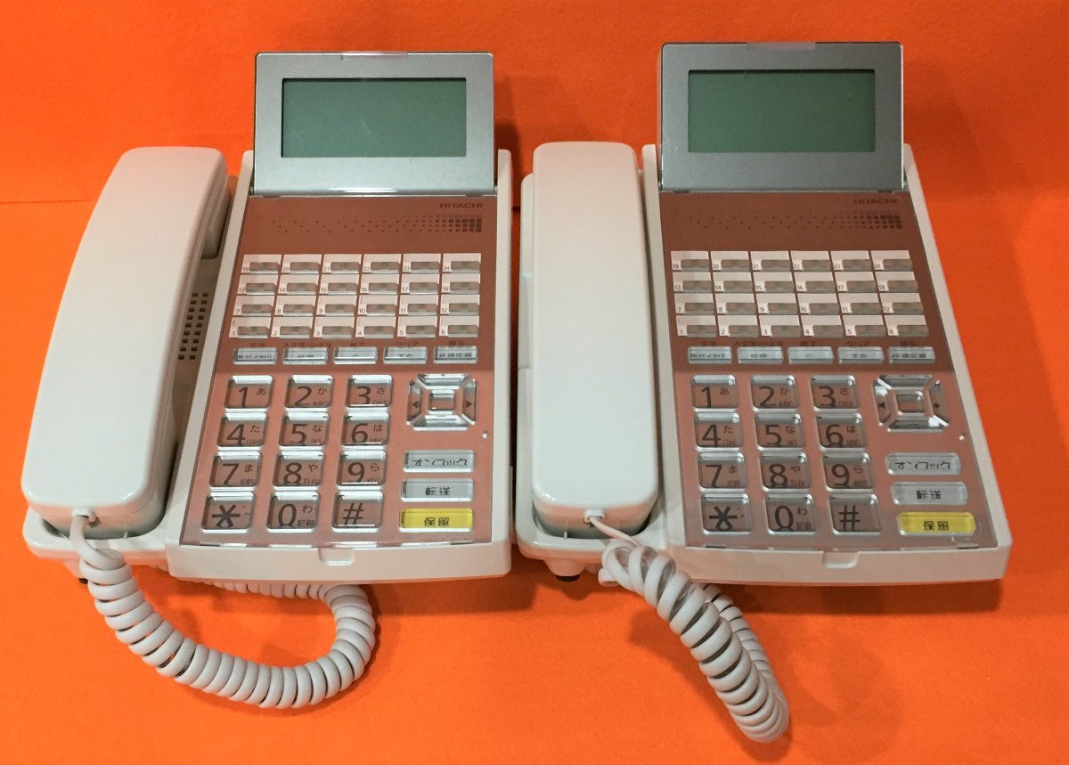 Yahoo!オークション - 日立 ビジネスフォン HI-24F-TELSDA 2台セット ...