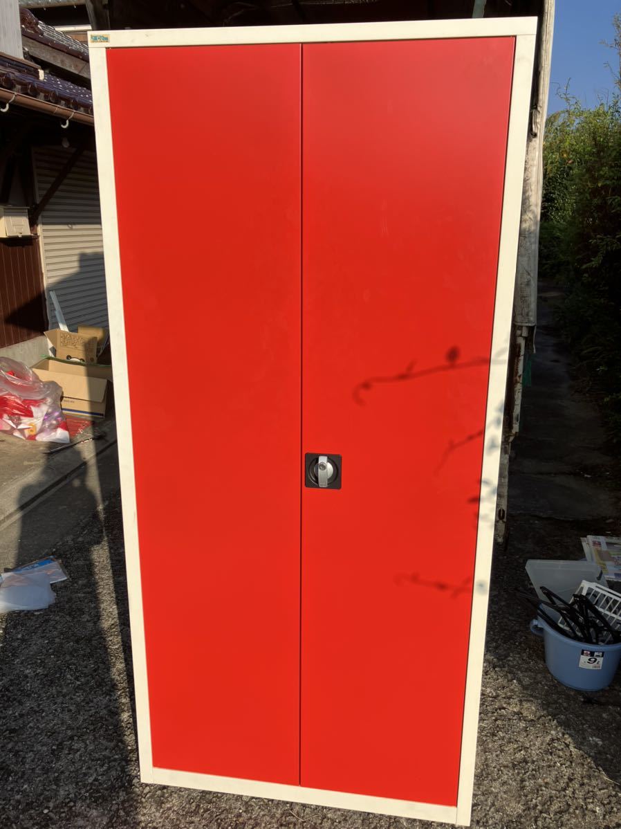 Yahoo!オークション - Ceha/チェハ 両開き書庫 鍵付き オフィスロッカ...