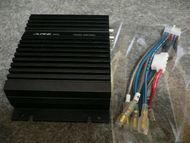Yahoo!オークション - ALPINEアルパイン 3503 2ch 小型パワーアンプ コ...