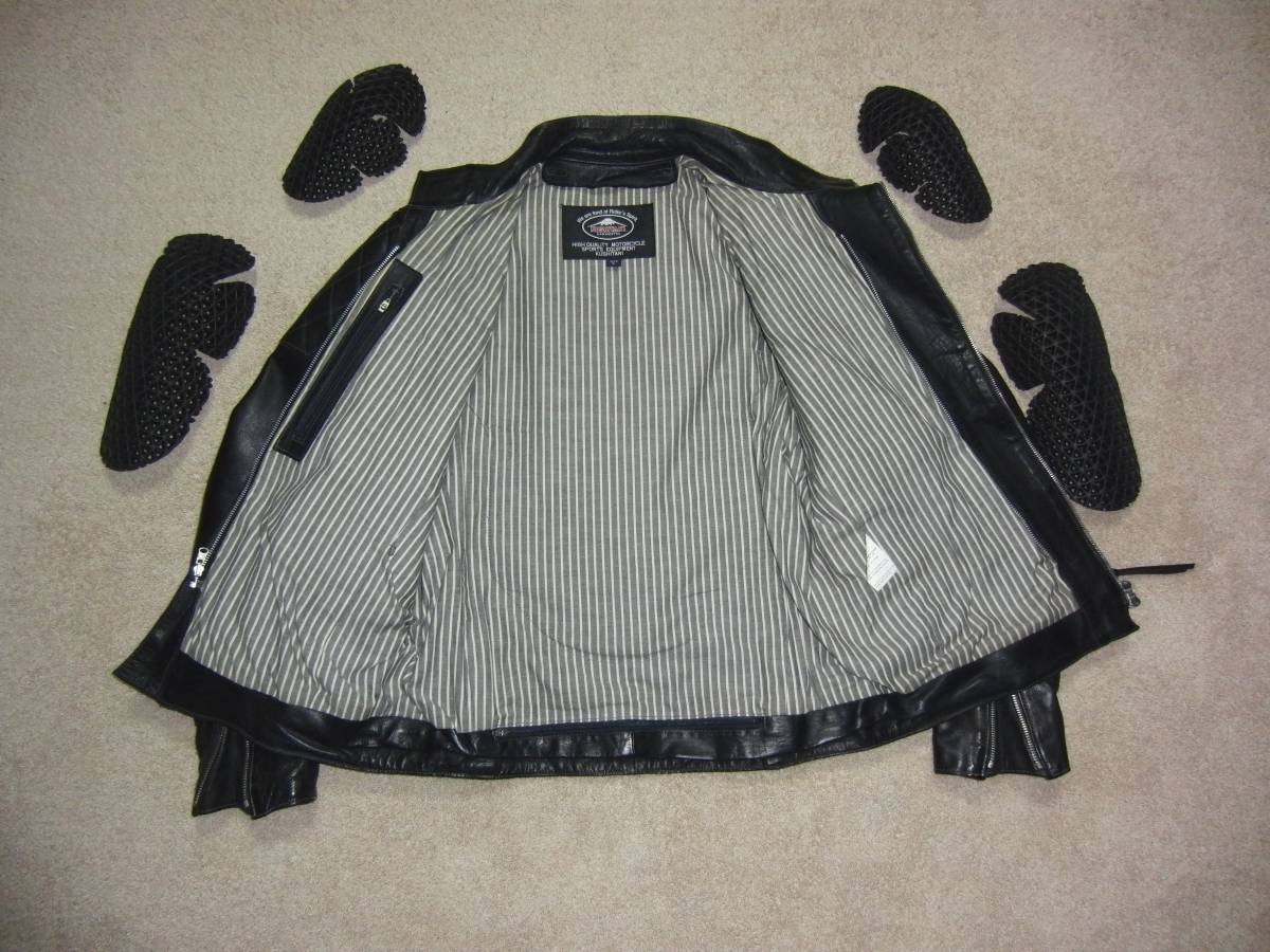 Yahoo!オークション - KUSHI TANI クシタニレザージャケット Lサイズや...