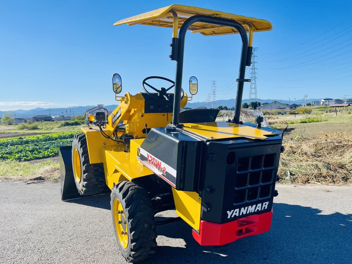 ヤンマー 4WD ホイールローダー YANMAR Y20W-2 時間1582(建設機械、重機)｜売買されたオークション情報、yahooの商品情報をアーカイブ公開 - オークファン（aucfan ...
