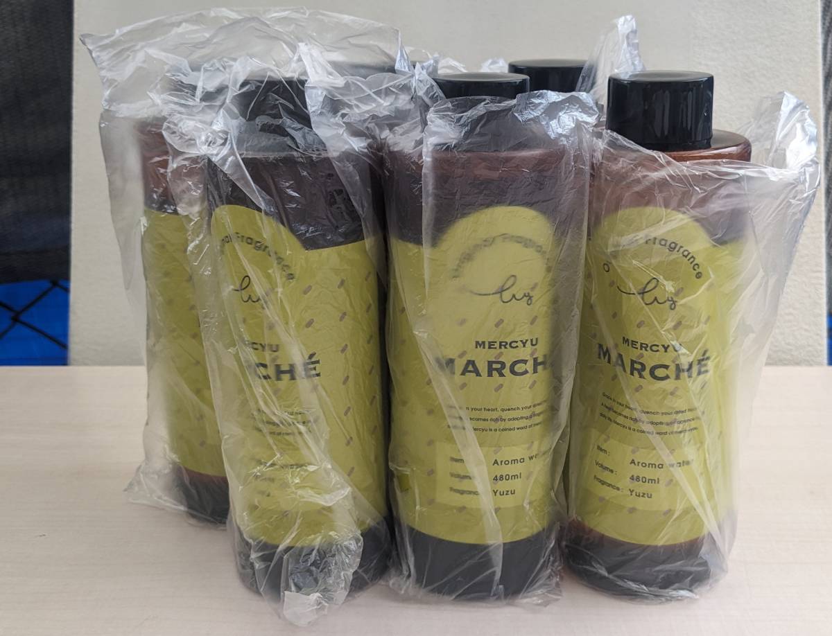 Yahoo!オークション - MERCYU MARCHE アロマウォーター柚子480ml 6本セ...