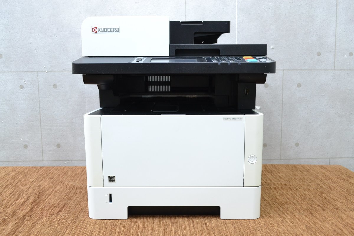 Yahoo オークション E78 現状品 Kyocera 京セラ モノクロ複合機 Ecos