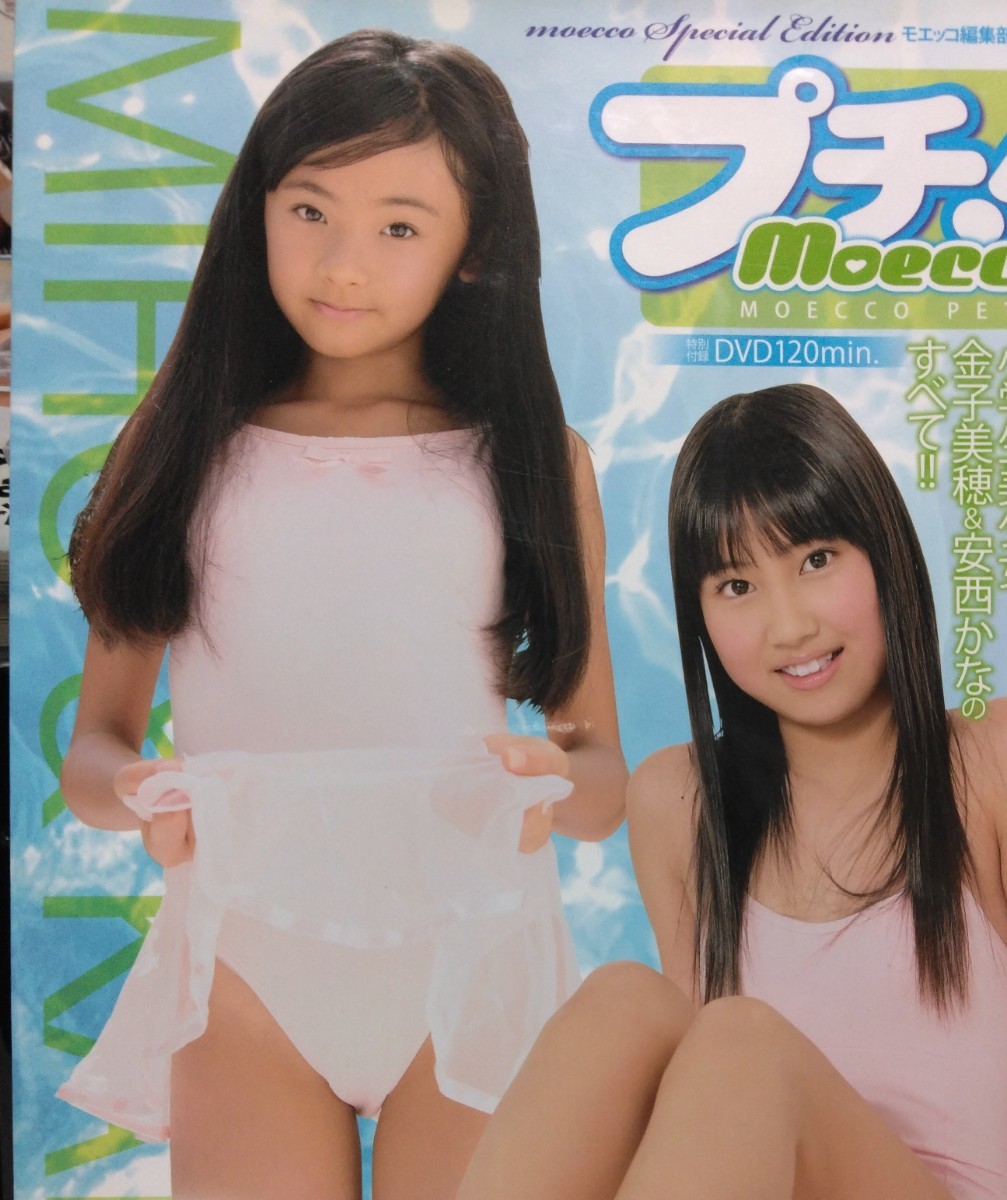 Yahoo!オークション - moecco プチ 丸ごと一冊 金子美穂＆ 安西かな DV...