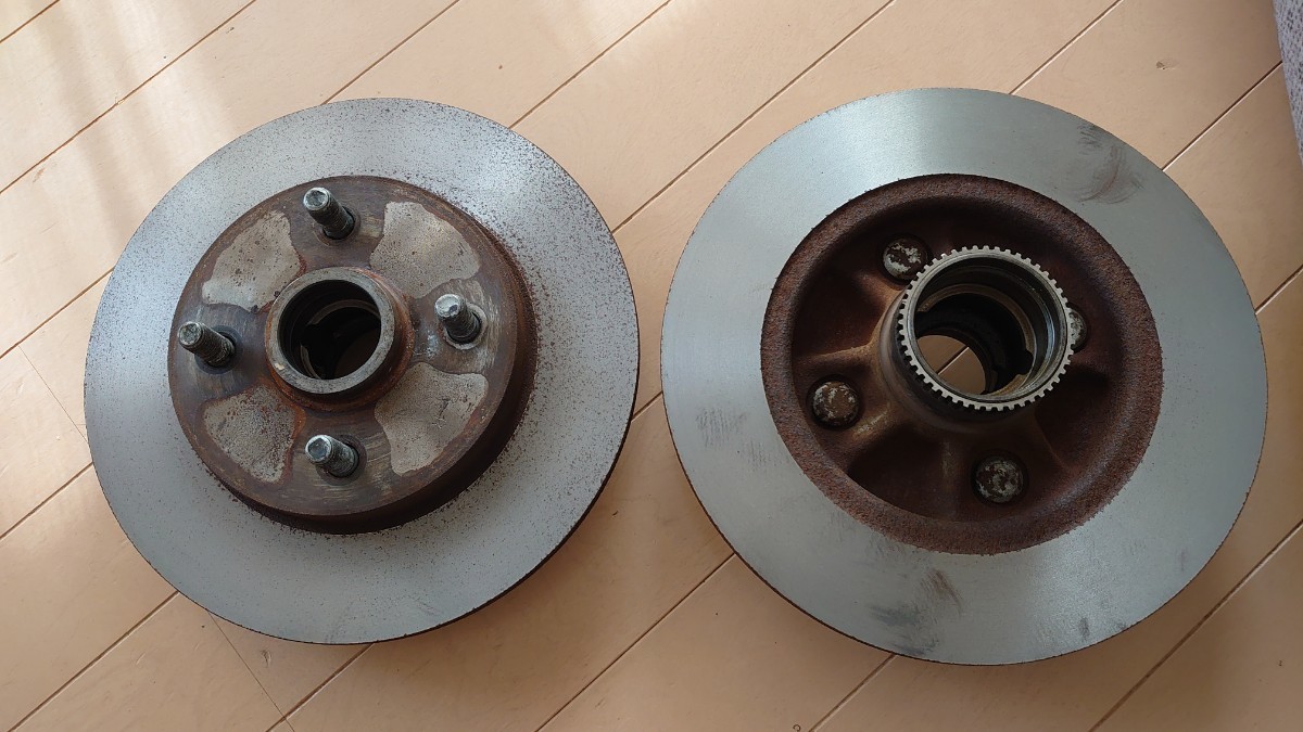 Yahoo!オークション - EP91/82ターボ（ABS付き用）研磨済みリアブレー...