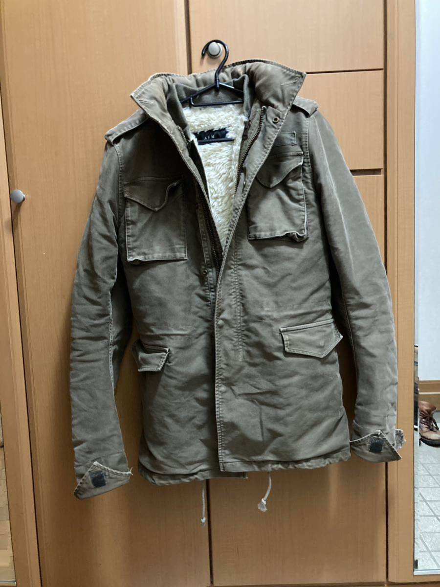 Yahoo!オークション - 激レア ライナー付 MサイズAKM M-65 COLD WEATHE...