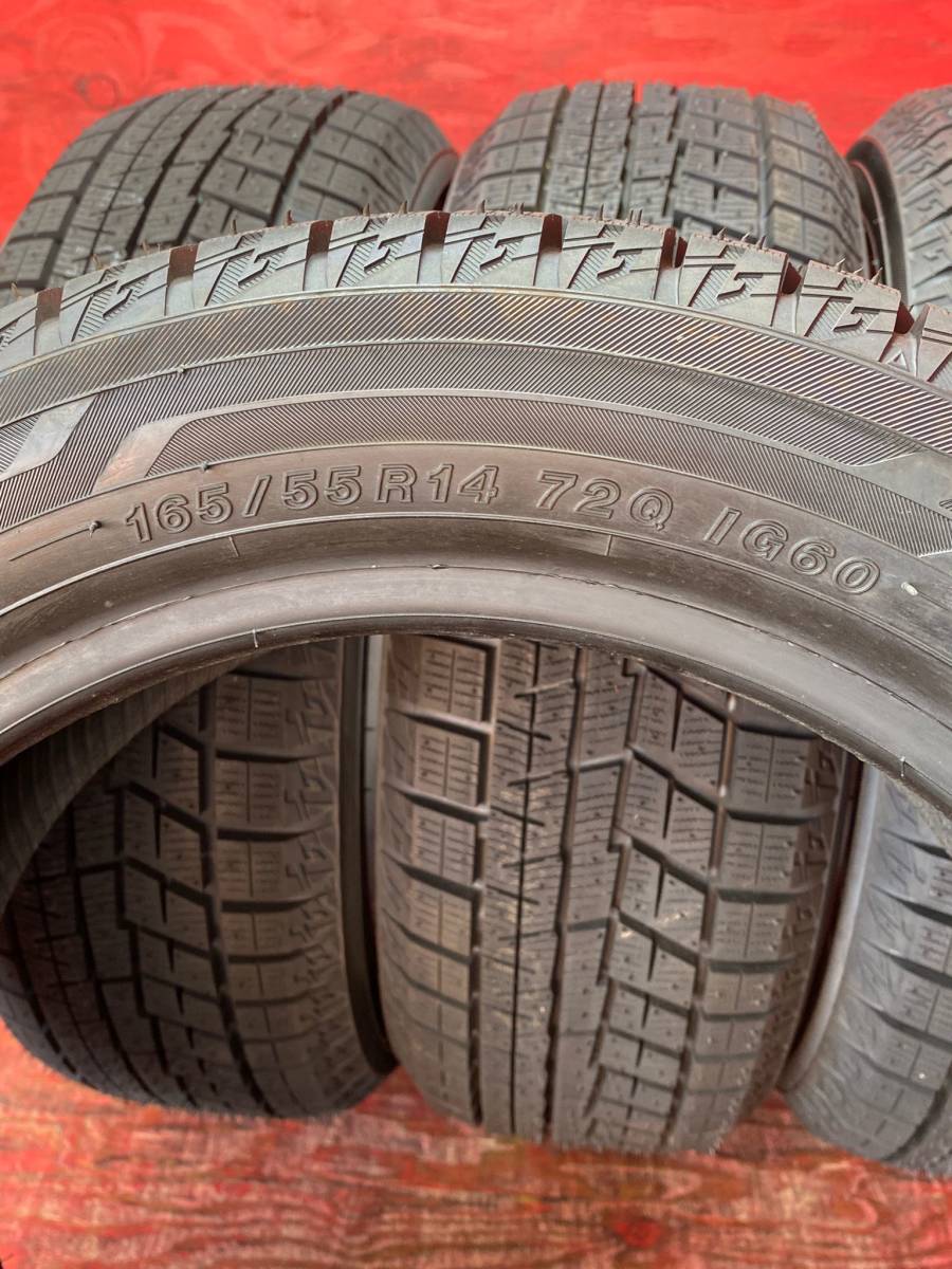 代購代標第一品牌－樂淘letao－165/55/R14 72Q IG60 YOKOHAMA ICEGUARD IG60 製造年2020, 4本 未使用品 美品 *97A