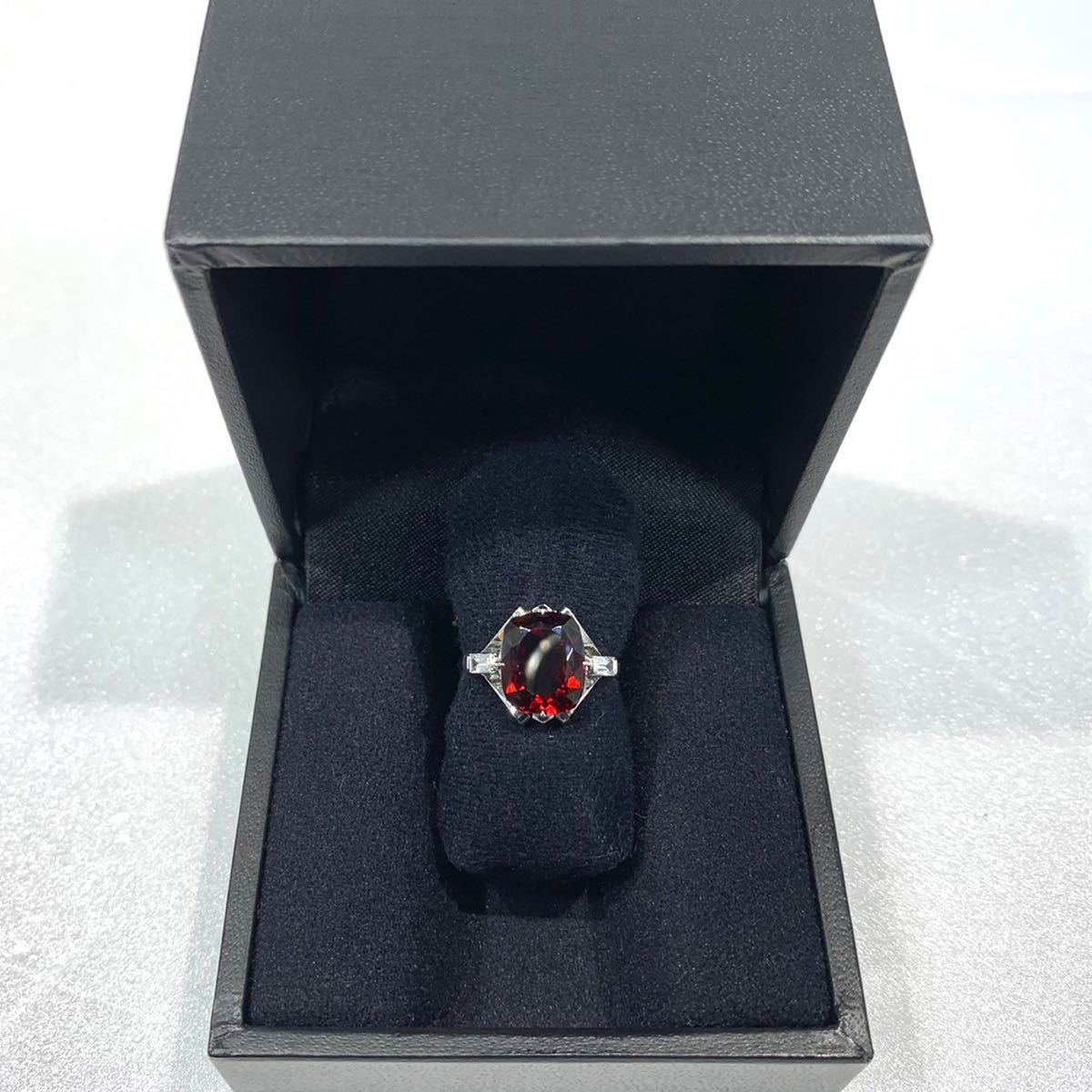 1円スタ 鑑定付K14WG 2.8g ♯12 ホワイトゴールド レディース 天然ロードライトガーネットリング Rhodolite Garnet Ring 指輪 仕上(ホワイトゴールド台)｜売買 ...