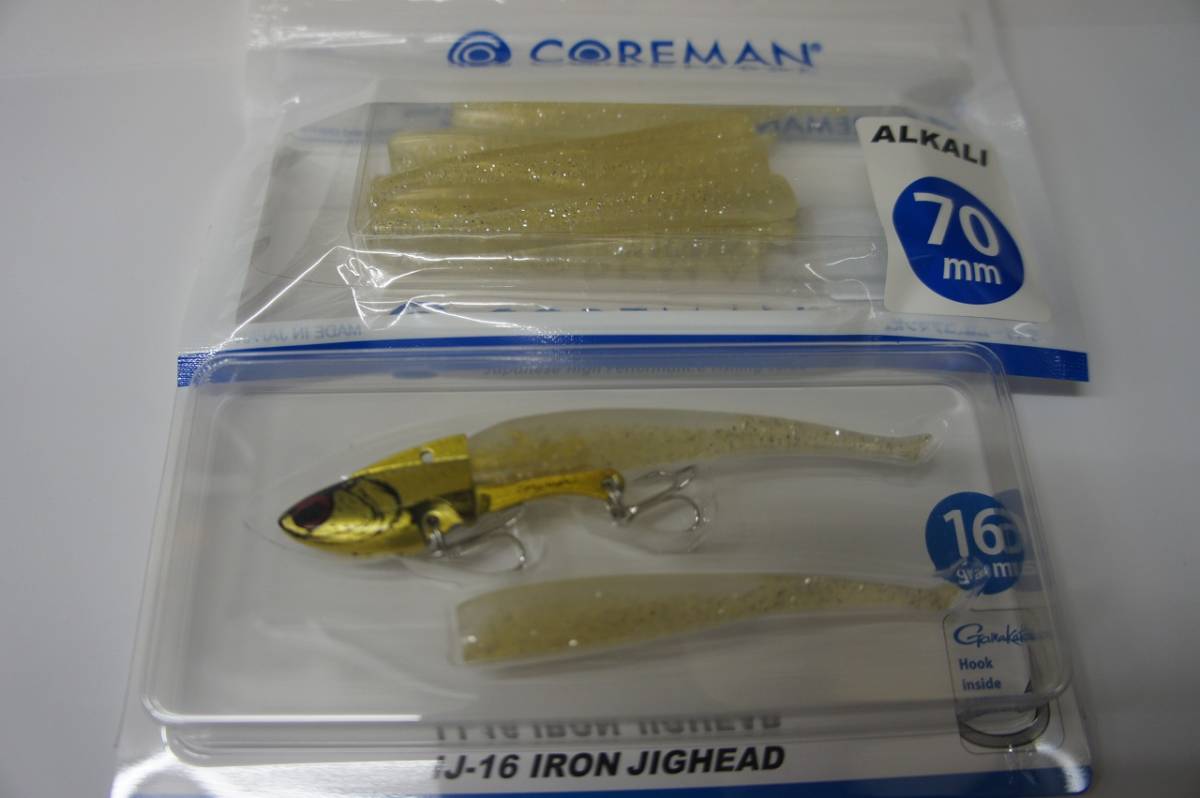 Yahoo!オークション - コアマン IJ-16 アイアンジグヘッド ＆アルカリ ...