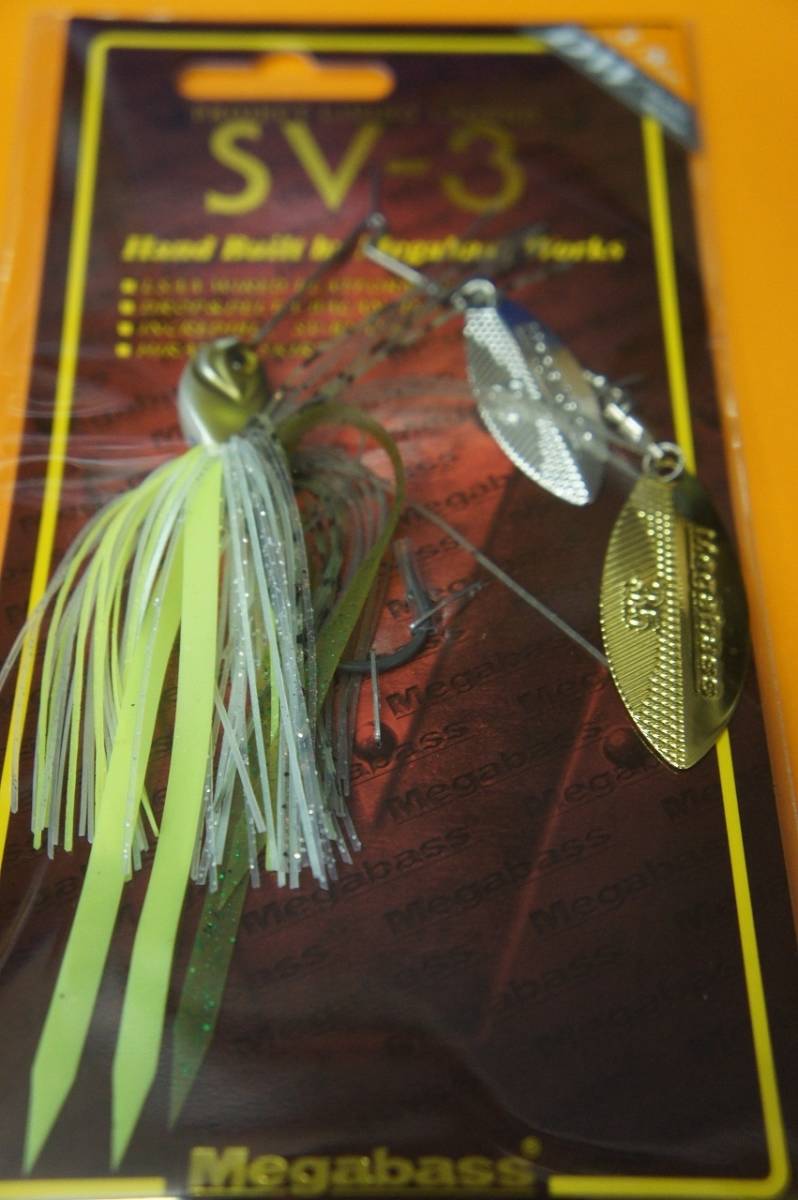 Yahoo!オークション - Megabass メガバス SV-3 3/8oz DW(Double Willow...