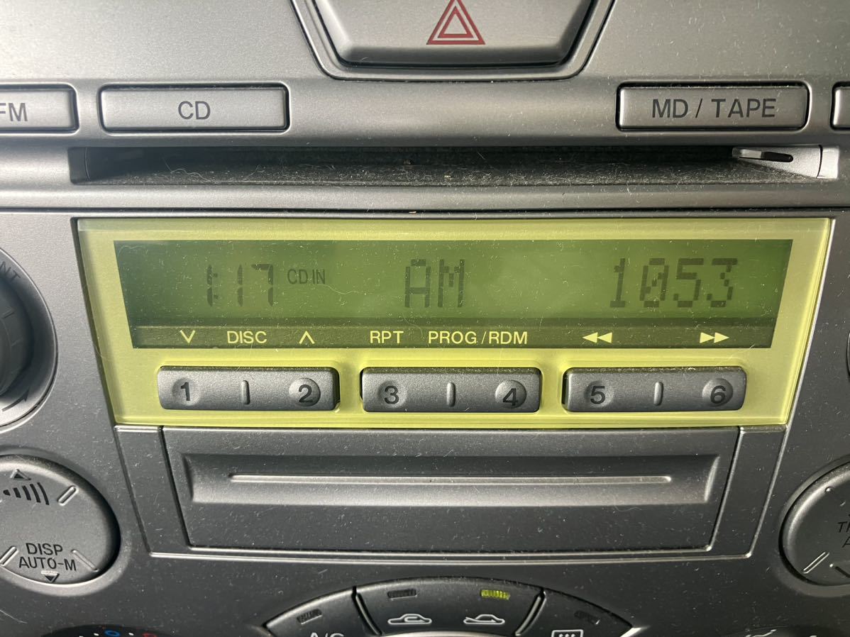 Yahoo!オークション - DY3W デミオ 純正オーディオ CDデッキ