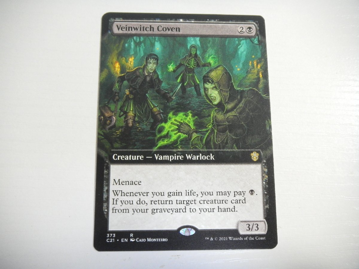 Yahoo!オークション - D653【MTG】血魔道の集会/Veinwitch Coven 拡張...