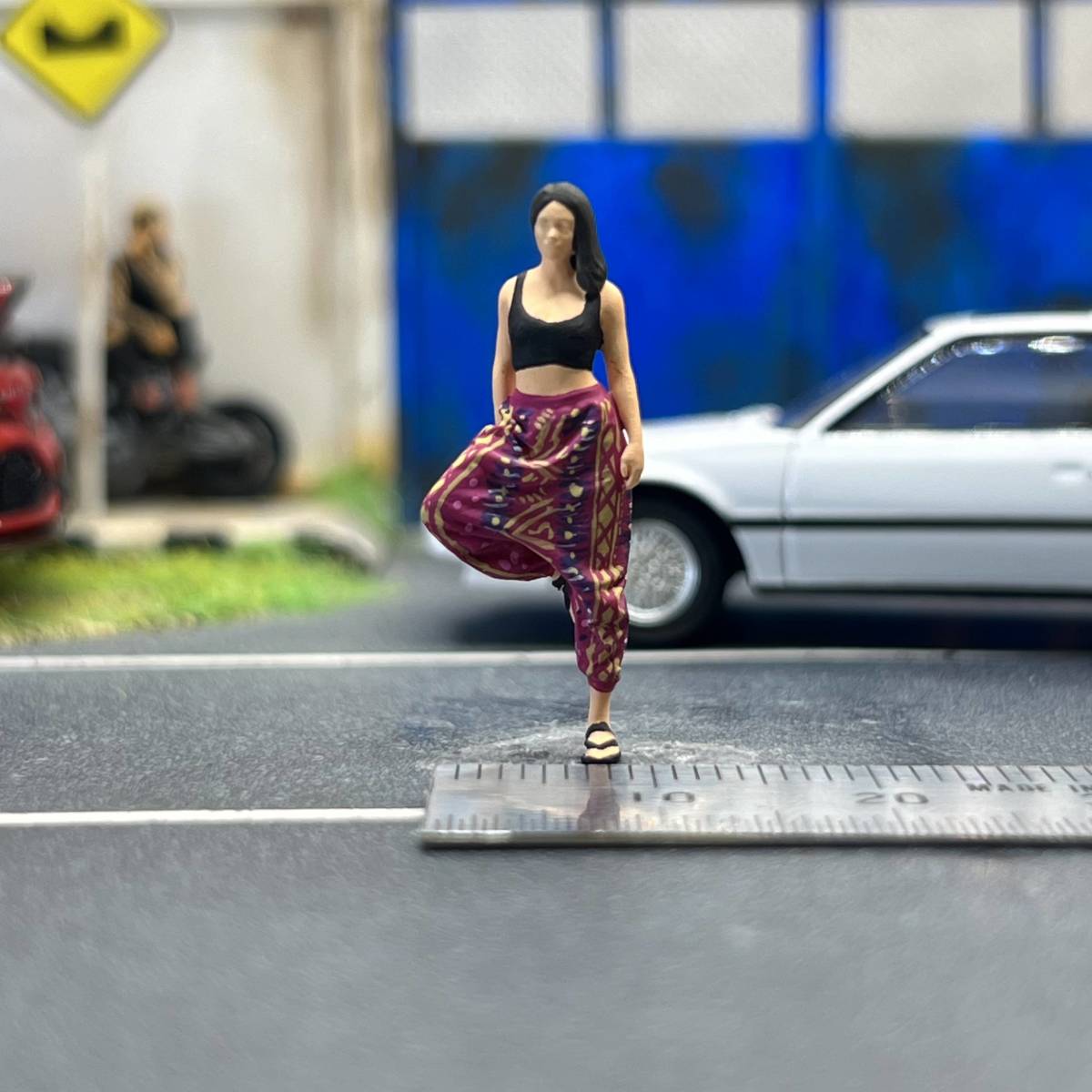 Yahoo!オークション - 【KS-274】1/64 スケール ハーレムパンツをはい...